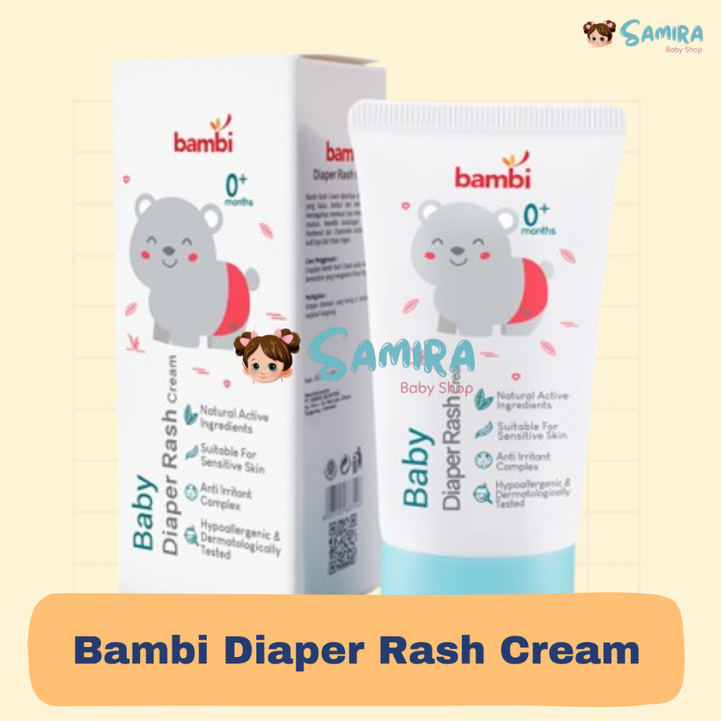 Jual Bambi Diaper Rash Cream | Shopee Indonesia