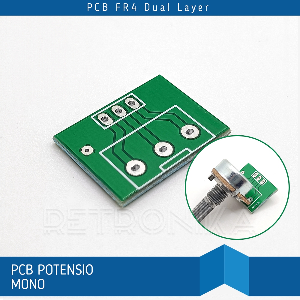 Jual PCB Potensio Mono - Dual Layer FR4 | Shopee Indonesia