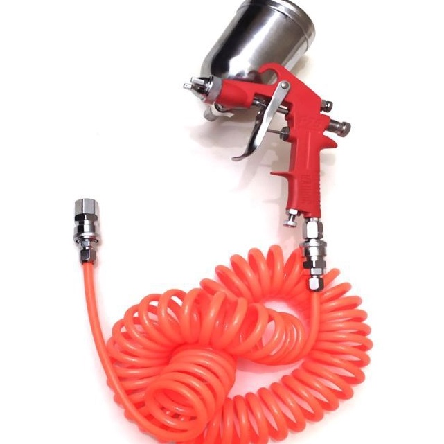 Jual KF7 COD CEK DULU Alat Semprot Cat Angin Spray Gun Spet F75 Tabung ...