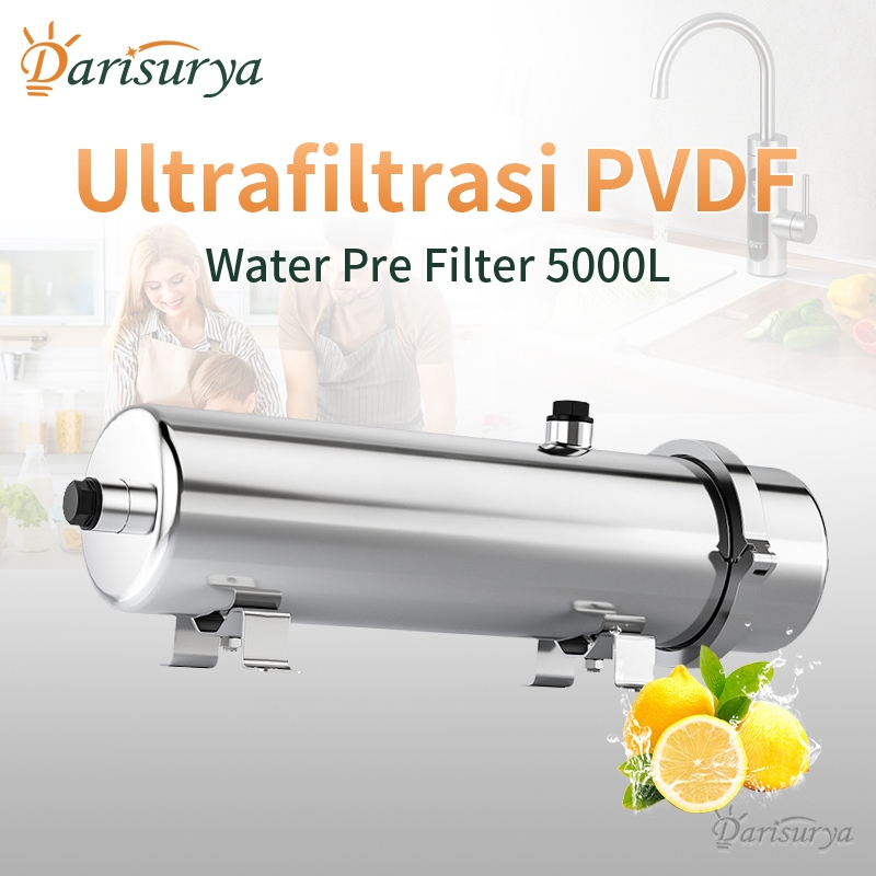 Jual Ultrafiltrasi PVDF Water Pre Filter 5000/8000/15000LPH Dapat ...