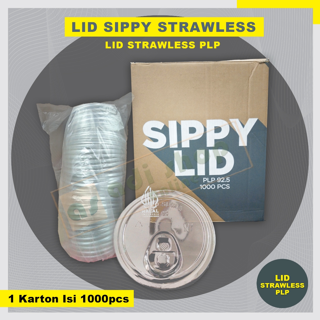 Jual Strawless Lid / Sippy Lid 1 Karton / 1000pcs | Shopee Indonesia
