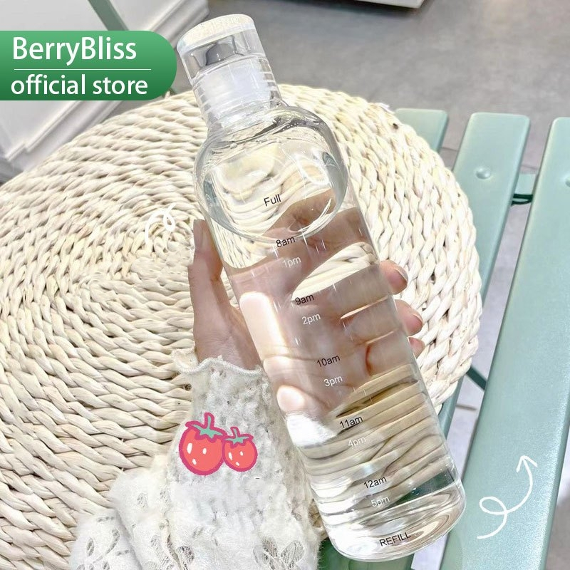 Jual BerryBliss -Botol Minum Aesthetic/Bening Estetik Botol Portable ...