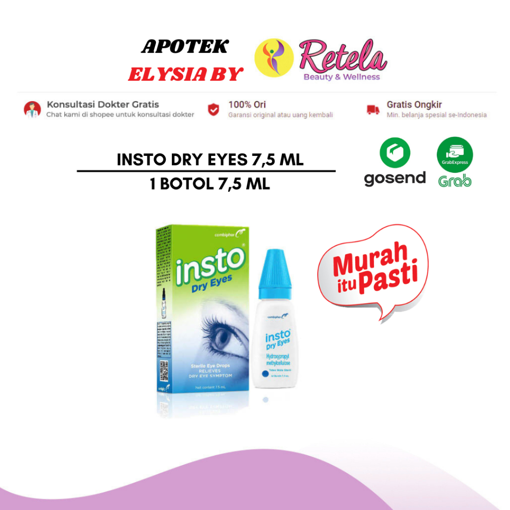 Jual INSTO DRY EYES TETES MATA 7,5ML | Shopee Indonesia