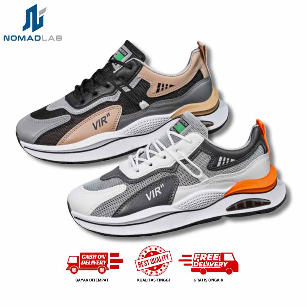 Jual Nomadlab S28 Booster Sepatu Sneakers Fashion Running S28 Casual Karet Shoes Pria Modis ...