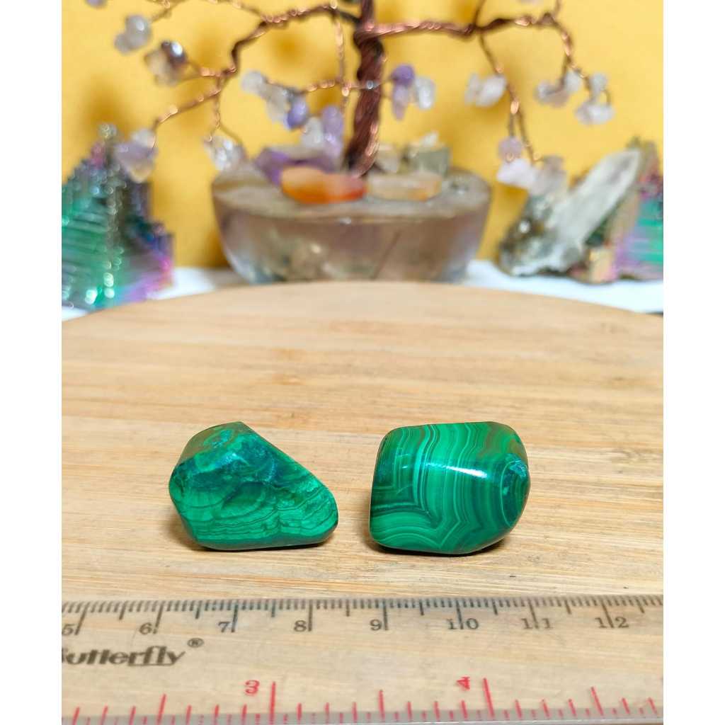 Jual Batu Malachite Tumble Natural Top Grade (25) | Shopee Indonesia