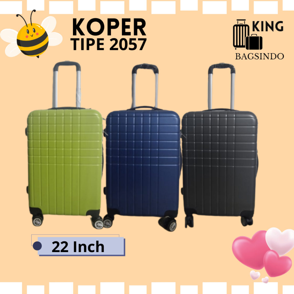 Jual KOPER POLO FANS TIPE 2057 UKURAN 22 INCH KOPER BAGASI KOPER ...