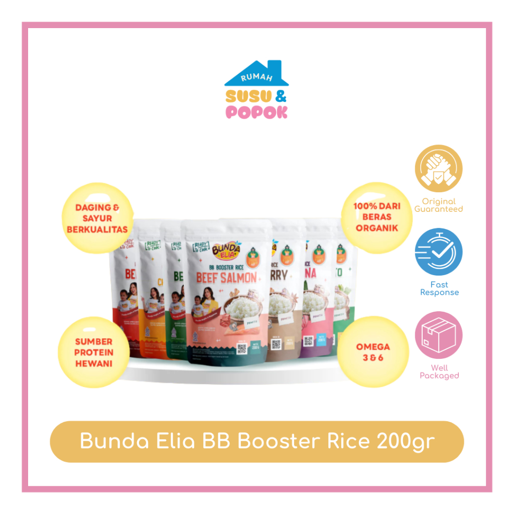Jual Bunda Elia BB Booster Rice 200gr | Shopee Indonesia