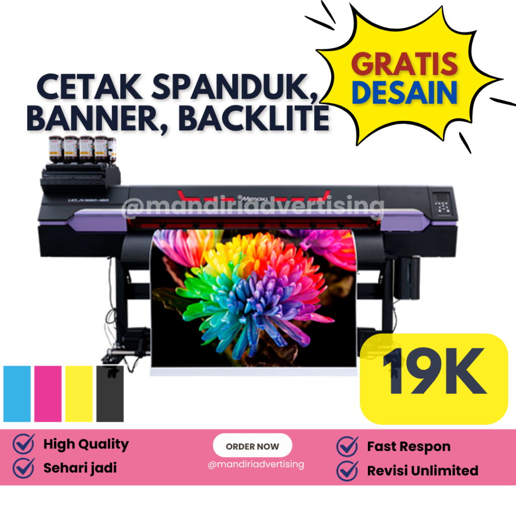 Jual Cetak Spanduk, Banner, Murah Berkualitas Bahan Flexy 280 Free Desain | Shopee Indonesia