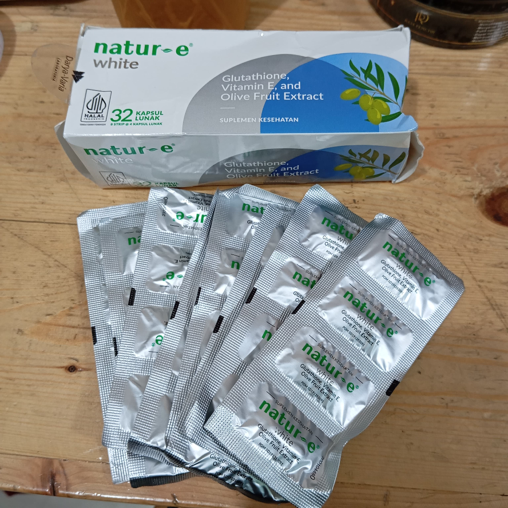 Jual Natur-E White Brightening Soft Capsule - 32 kapsul | Shopee Indonesia