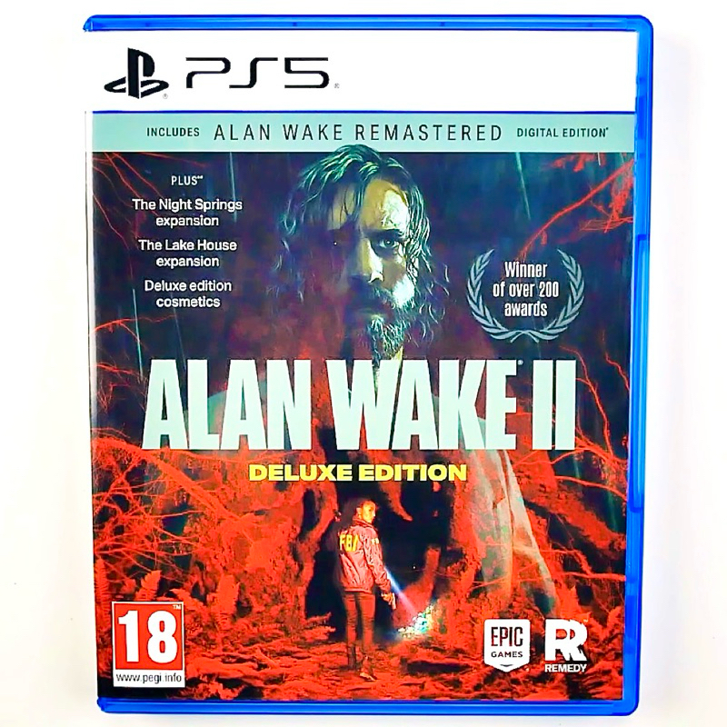 Jual Kaset Ps5 Alan Wake II Deluxe Edition Game Horror Original Sony ...