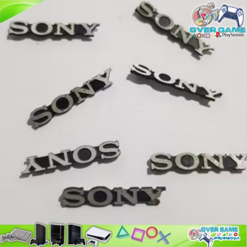 Jual LOGO SONY ALMUNIUM PS2 FAT ORIGINAL | Shopee Indonesia