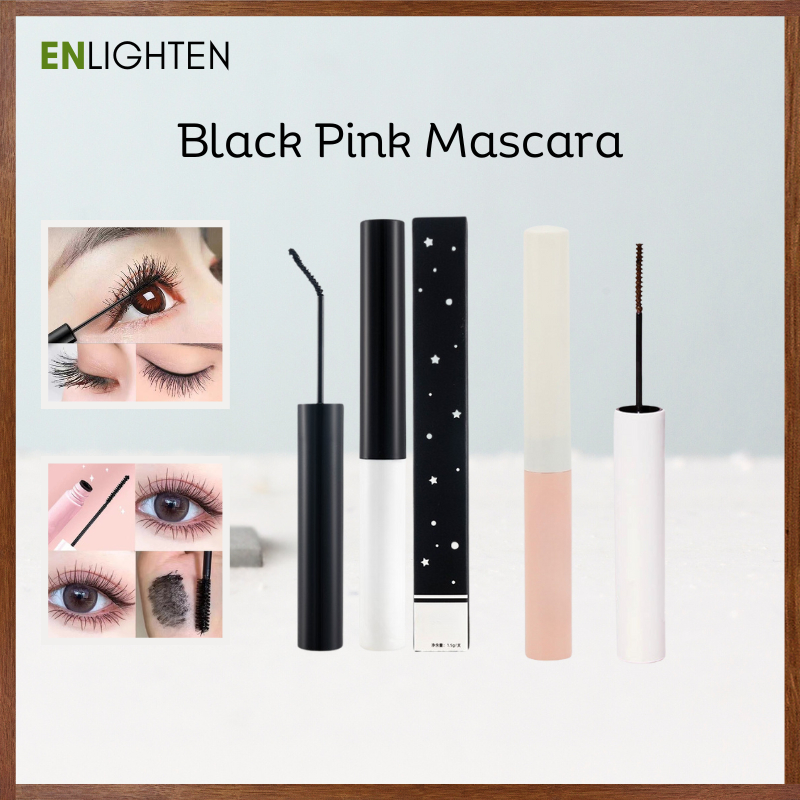 Jual ORIGINAL Mascara Black and Pink White Tube Curling Volumizer 3D ...