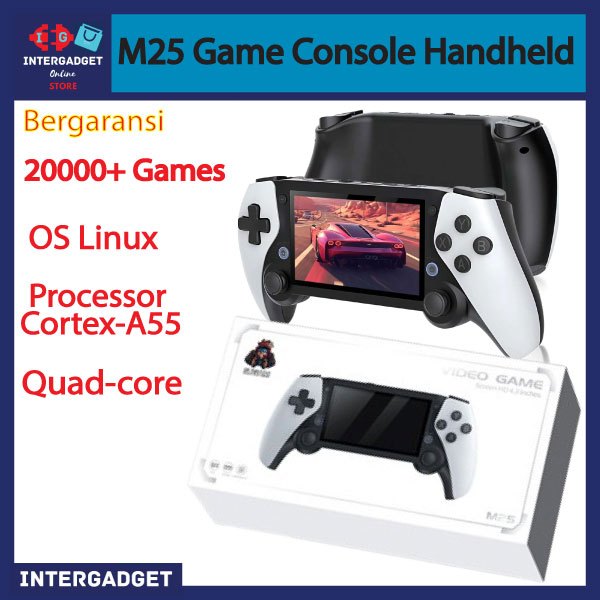 Jual Game Console Handheld Gameboy 4.3 Inch 20K Retro Games 64GB - M25 ...