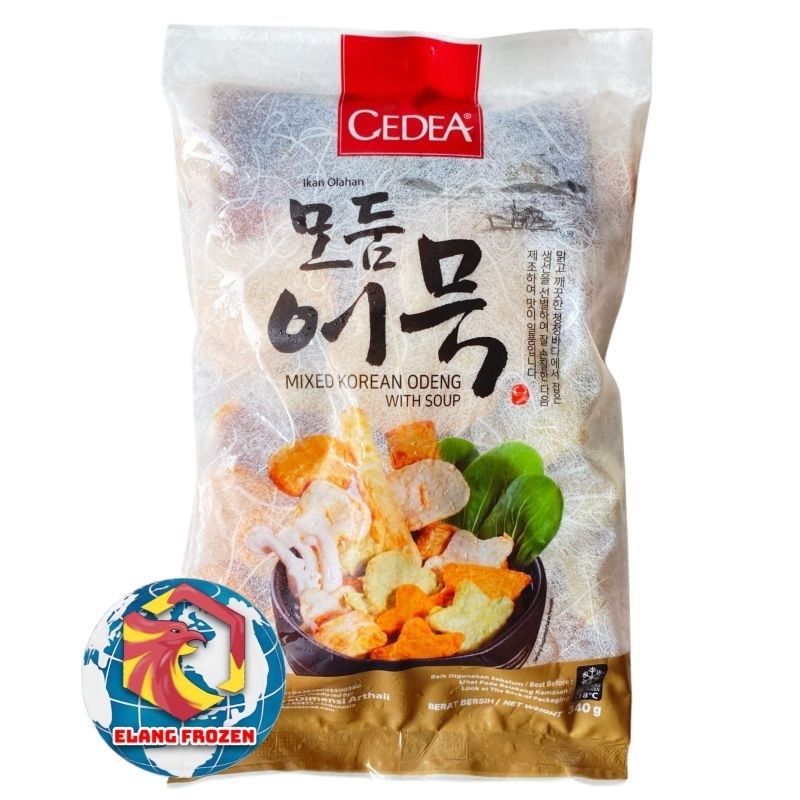 Jual Cedea Mix Korean Odeng With Soup 340gr | Shopee Indonesia