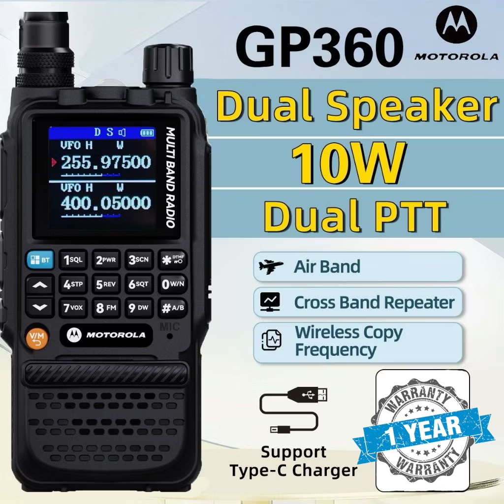 Jual Walkie-talkie genggam kecil MOTOROLA Walkie Talkie Murah HT Radio ...