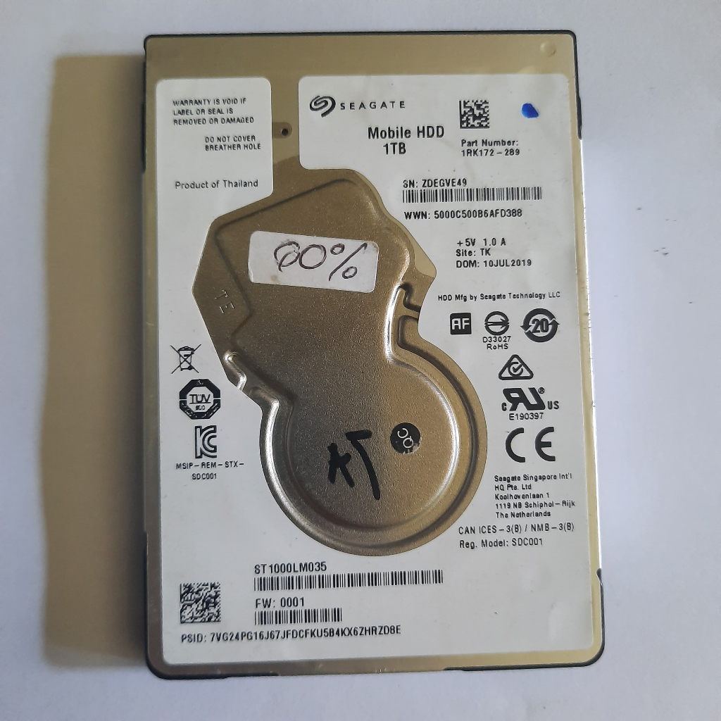 Jual Harddisk Laptop Seagate 1TB hdd hardisk sata notebook sentinel 60% ...