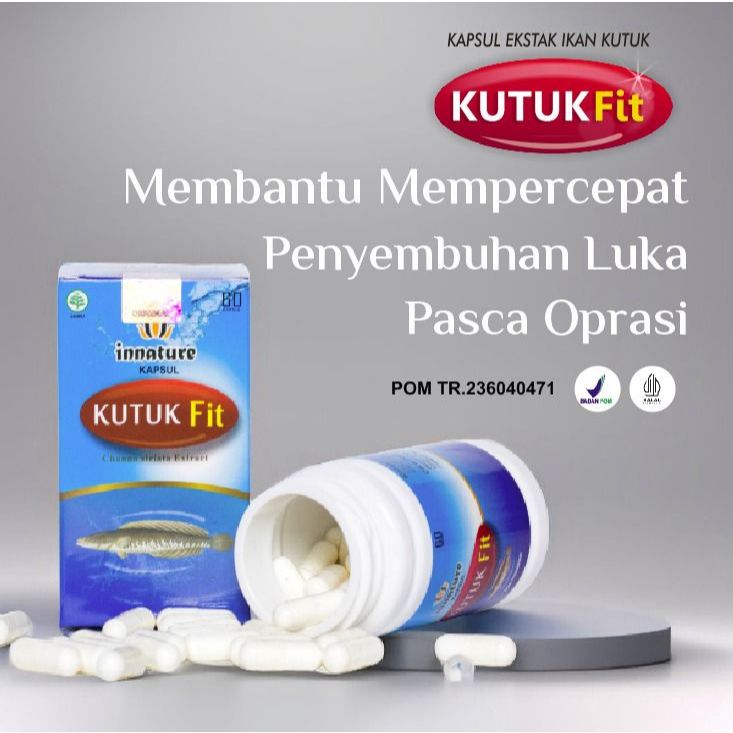 Jual KUTUK FIT 60 Kapsul Albumin Ikan Gabus plus Kapsul Kutuk Fit Gold Kutuk Premium Quality ...