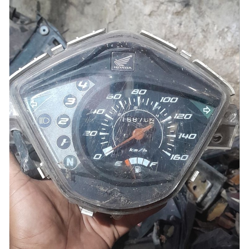 Jual Speedometer revo absolut revo fit ori 2nd tanpa kabel | Shopee ...