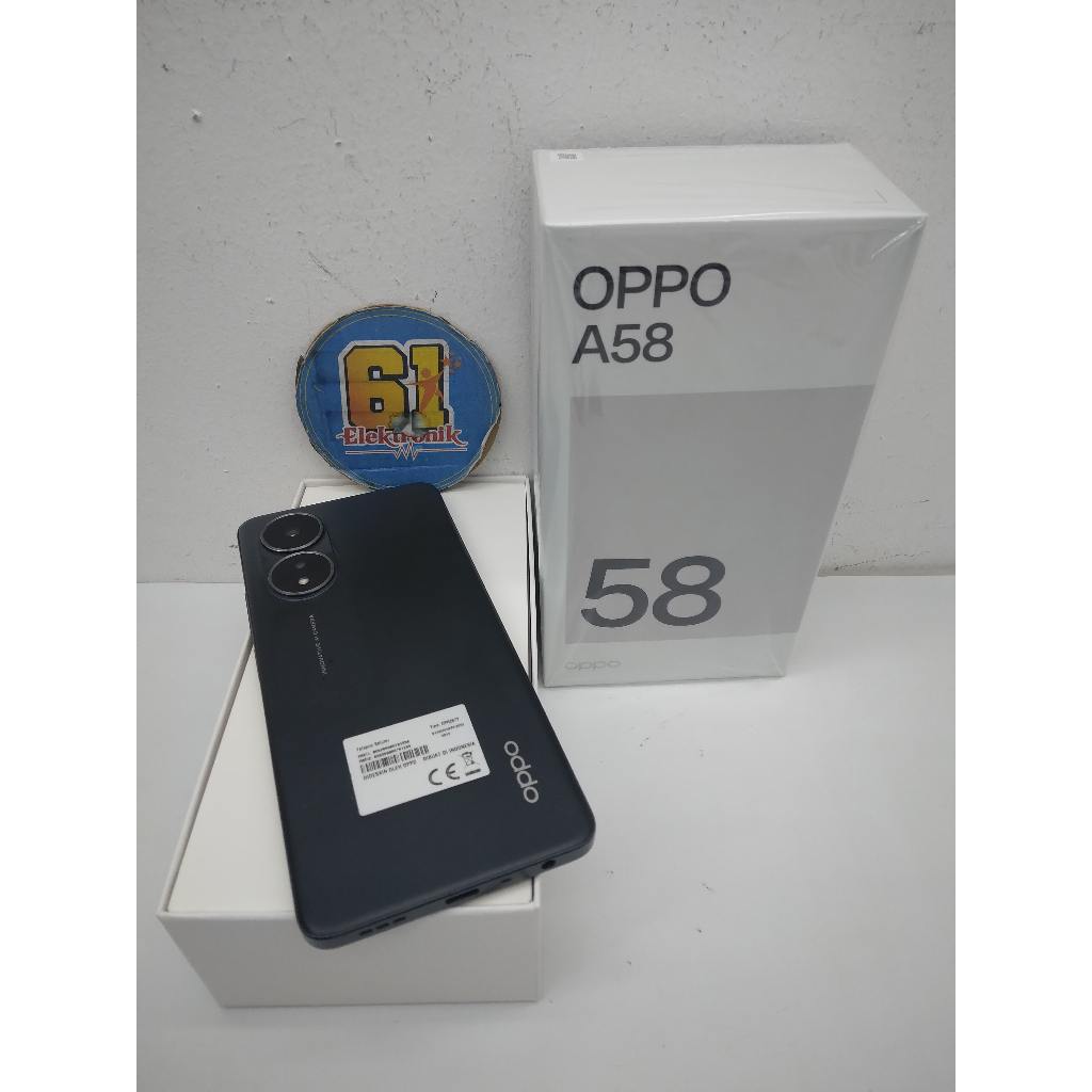 Jual HP OPPO A58 6/128 GB/HP OPPO BEKAS MURAH | Shopee Indonesia