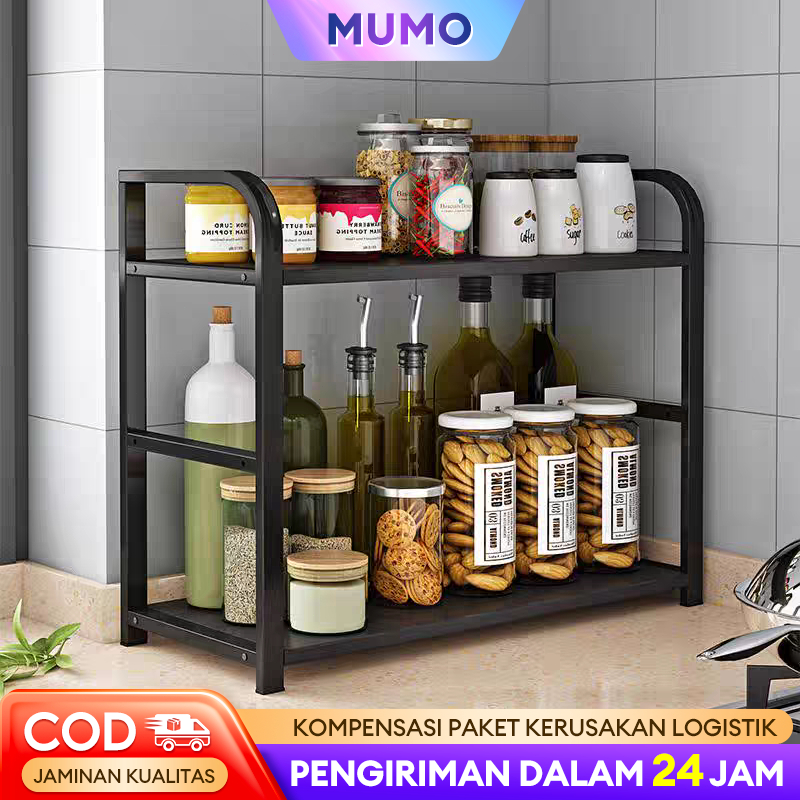 Jual Rak Bumbu Stainless Steel Rak Dapur serbaguna rak kamar mandi rak ...