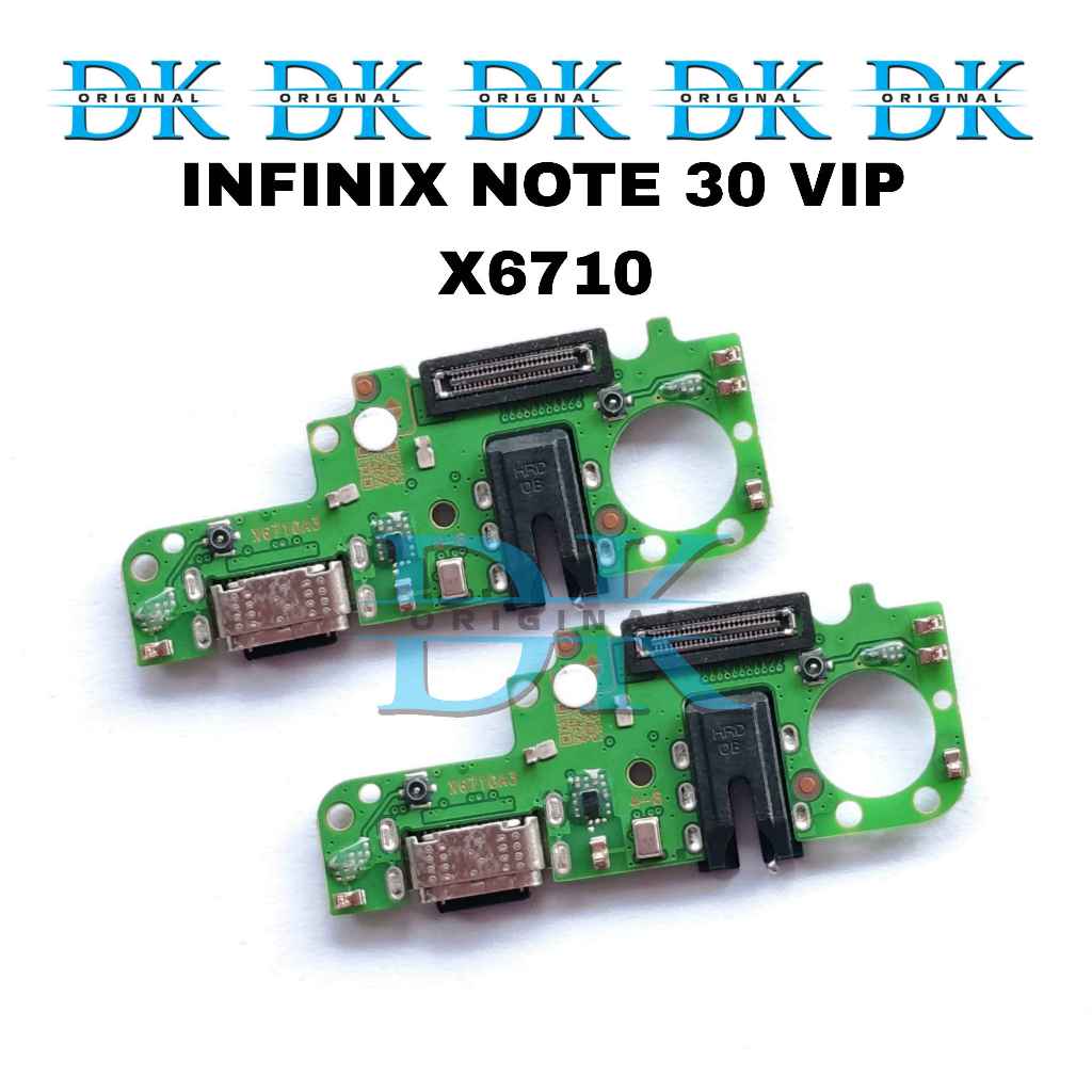 Jual Konektor Charger Infinix Note 30 Vip X6710 USB Papan Cas Mic Pcb ...