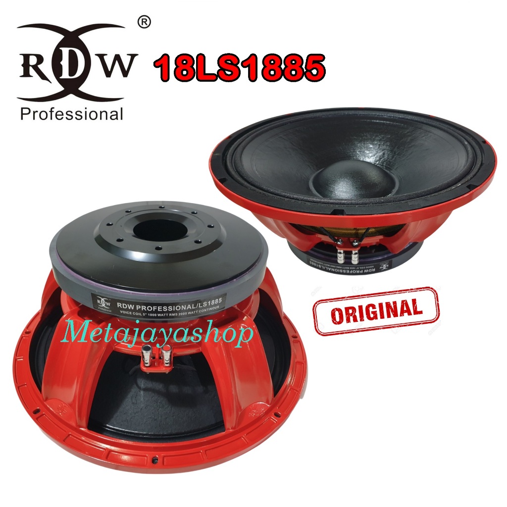 Jual Component Speaker RDW 18LS1885 18 Inch | Shopee Indonesia