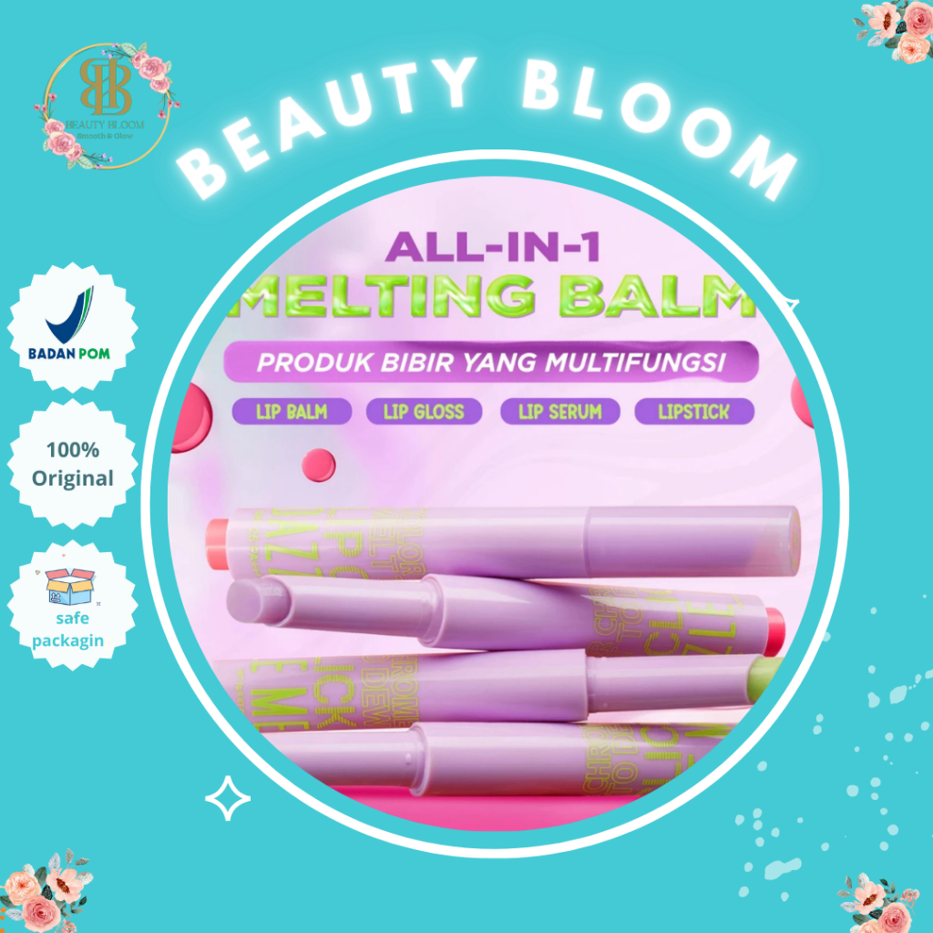 Jual DAZZLE ME Color Chrome Melt To Dew | Lip Click | Lipstick Melting ...