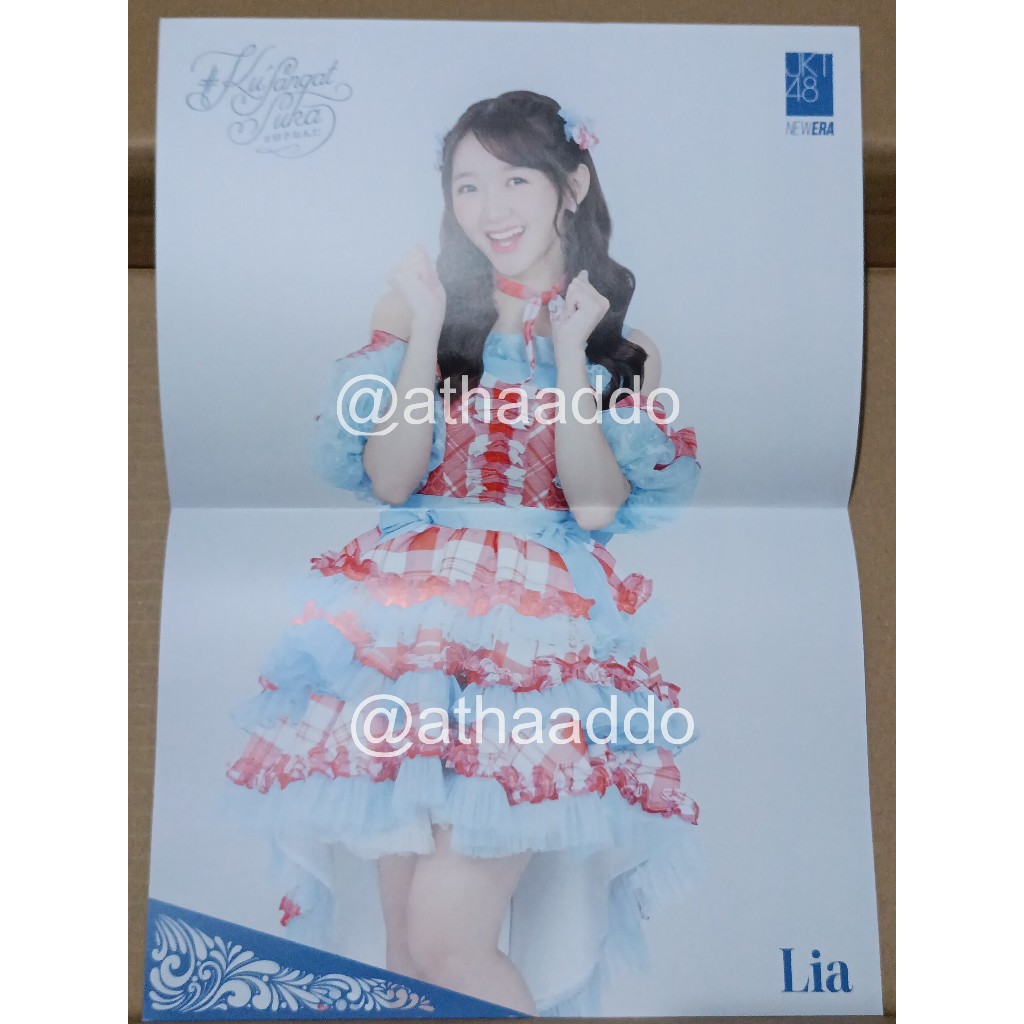 Jual Poster Lia - JKT48 #KuSangatSuka | Shopee Indonesia