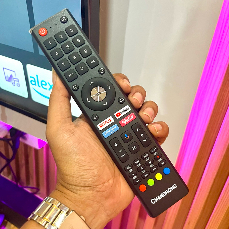 Jual Remote TV CHANGHONG Smart TV Original 100% Support Google ...