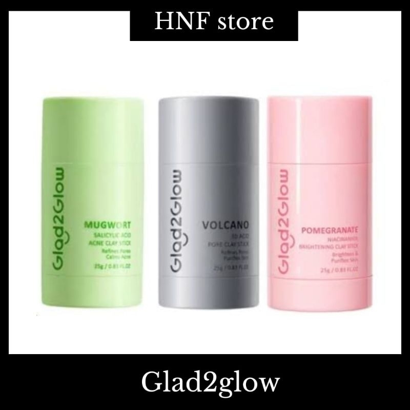 Jual Glad2Glow Claystick pomegranate / Claystick centella / Claystick ...