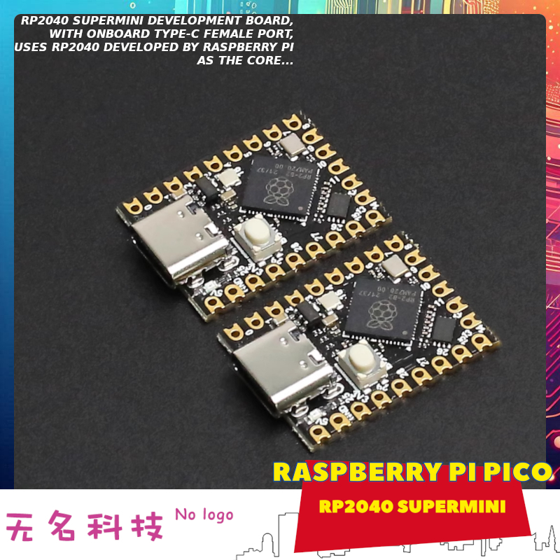 Jual NOLOGO RASPBERRY PI PICO RP2040 SUPERMINI DEVELOPMENT BOARD EXPANSION BOARD MINI | Shopee ...