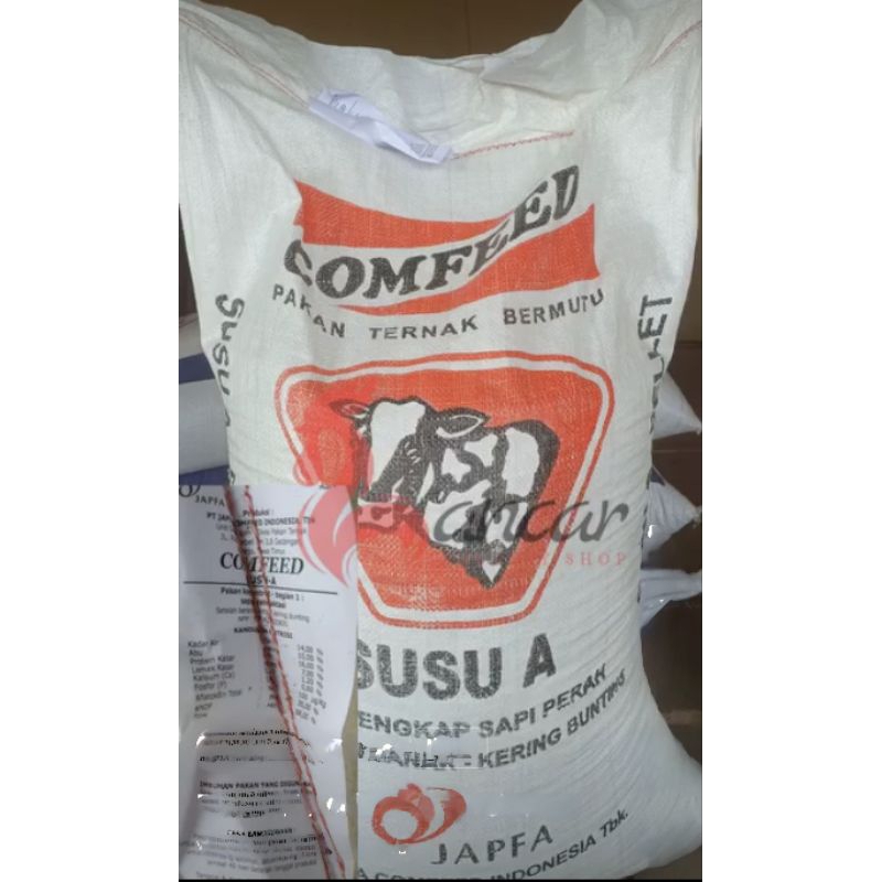 Jual Comfeed susu a PELLET butiran pakan sapi kambing ruminansia ...