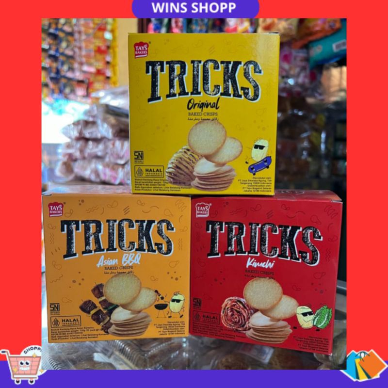 Jual TRICKS BISKUIT KENTANG POTATO BAKED CRIPS BOX | Shopee Indonesia