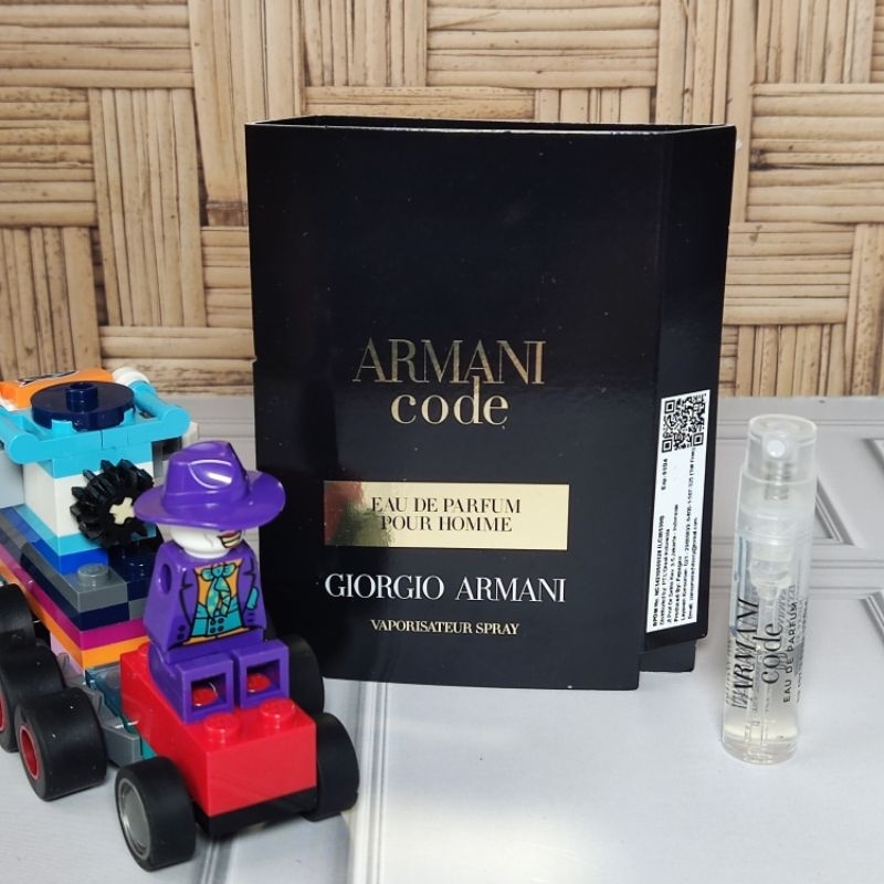 Jual Vial GA Code EDP Pour Homme | Shopee Indonesia