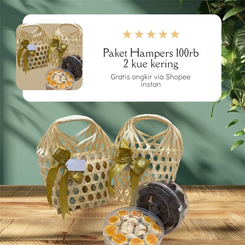 Jual Hampers Lebaran 2025 bisa Instant / Hampers kue kering | Shopee ...