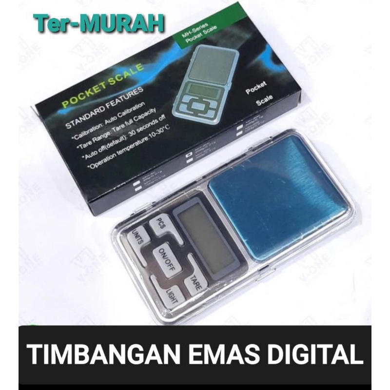 Jual Timbangan Emas digital akurasi 0,1g sd 200g lengkap baterai ...