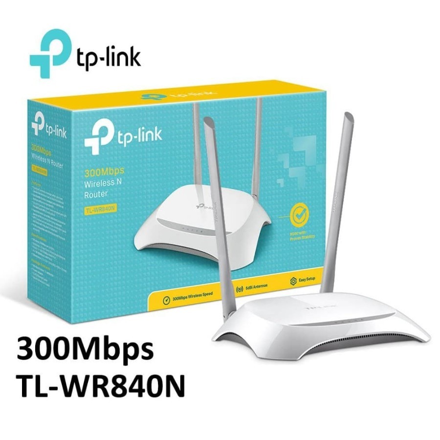 Jual TP-Link WR840N 300Mbps TPLink WR-840N Wireless Router | Shopee ...