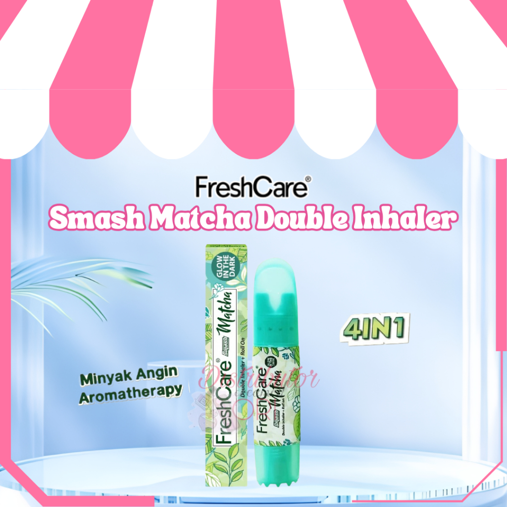 Jual Freshcare Smash Matcha - Double Inhaler + Kerokan + Roll On ...