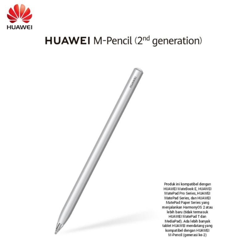 Jual Huawei M Pencil 2nd Generation Original Stylus Pen | Shopee Indonesia