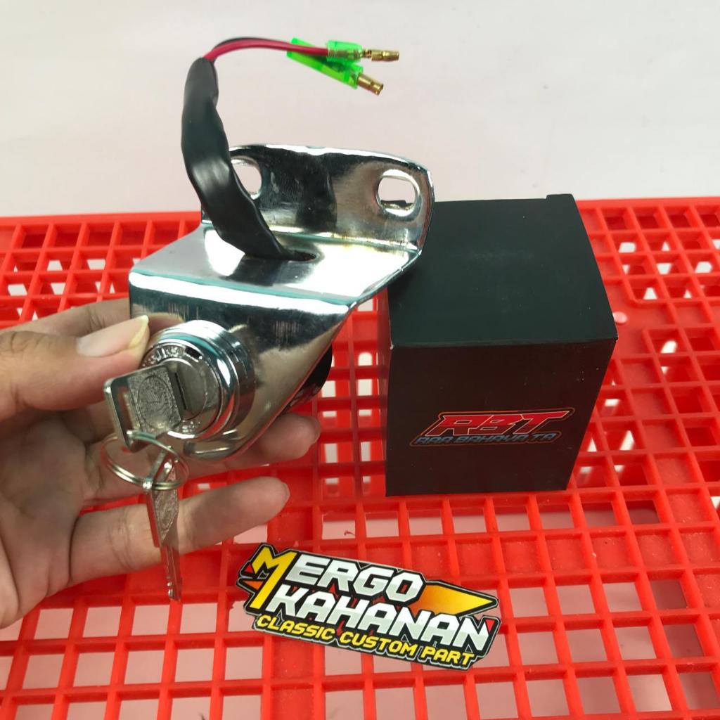 Jual Kunci Kontak CB Kabel 2 Set Breket Pangkon Dudukan RBT Awet ...