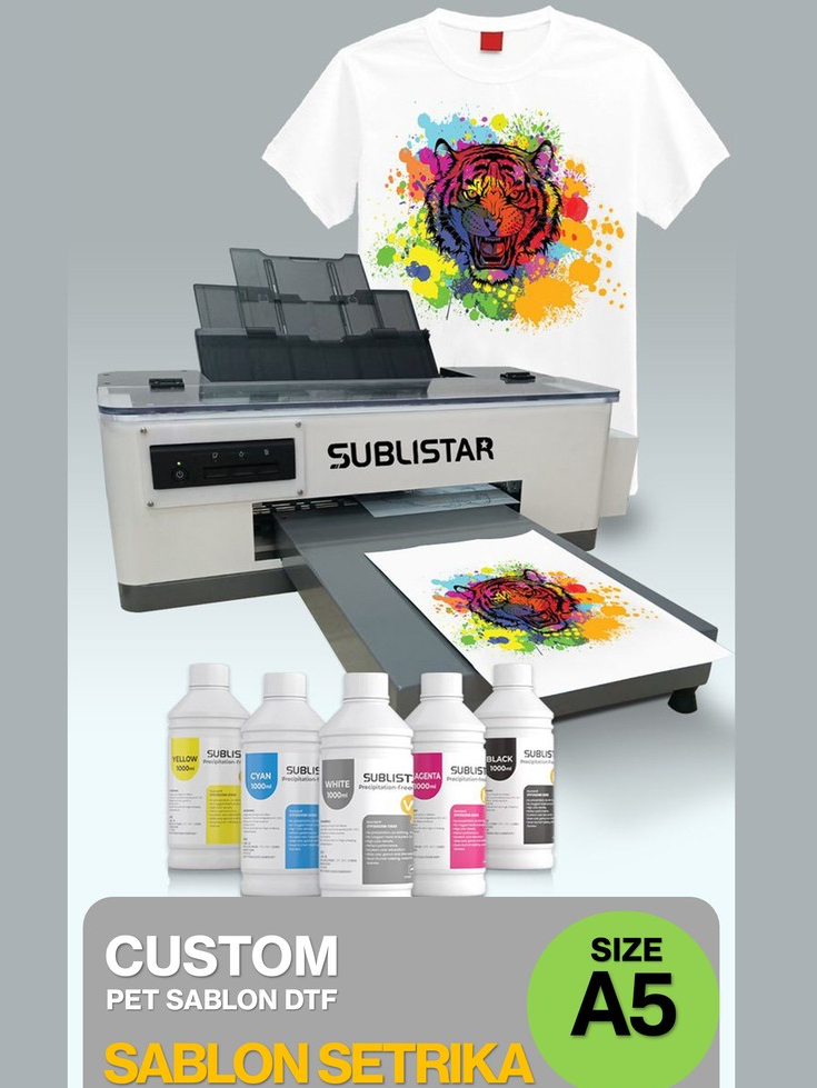 Jual CUSTOM Sablon Setrika - Custom Print Pet DTF Ukuran A5 (CUSTOMIZE ...