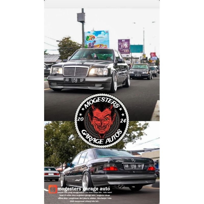 Jual Bemper bumper MercedesBenz Mercy merci W124 Boxer AMG hight ...