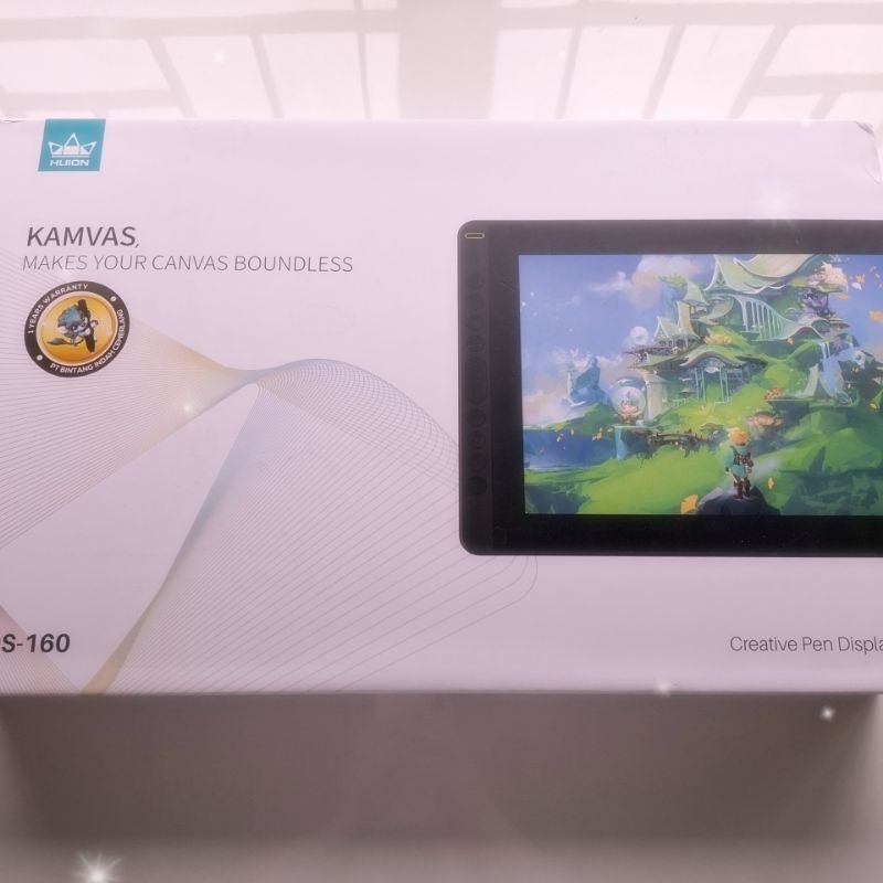 Jual Huion Kamvas RDS 160 Cosmo Black (READ DESC) | Shopee Indonesia