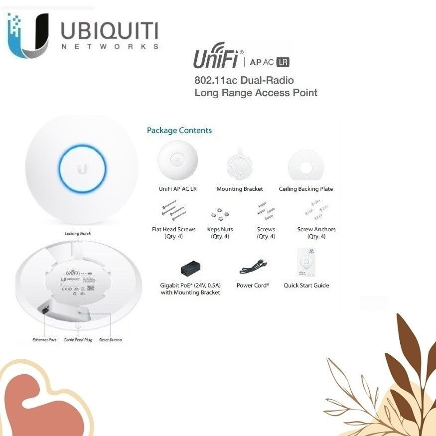 Jual UBIQUITI UniFi Access Point UBNT UAP-AC-LR 3000Mbps / Unifi Long ...