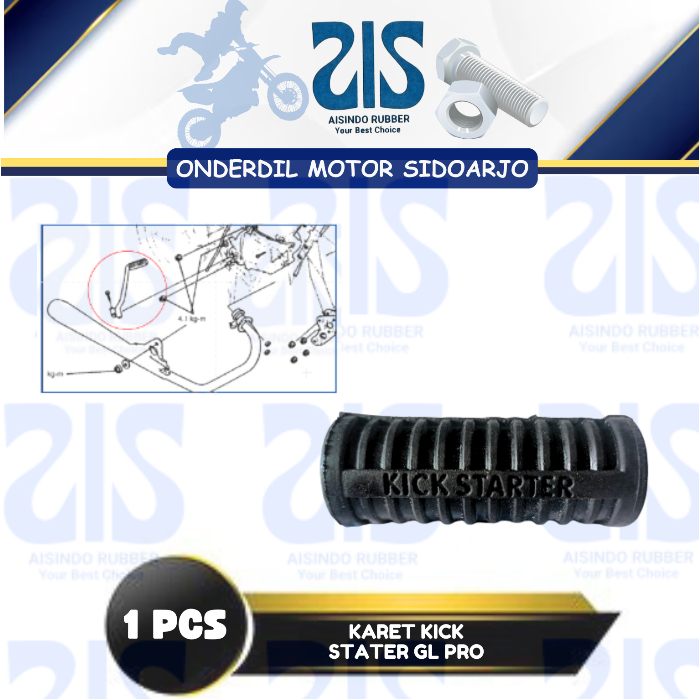 Jual Karet Kick Stater GL Pro - Rubber Kick Kik Engkolan Engkol Pedal ...
