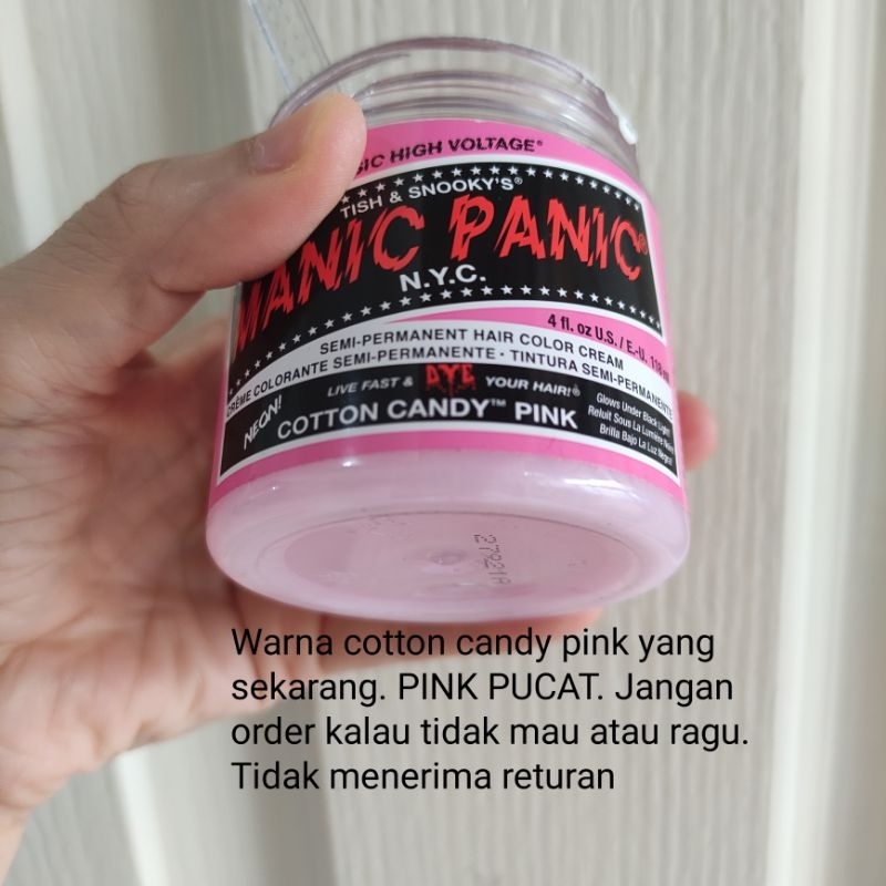 Jual Manic Panic Cotton Candy Pink Share in Jar | Shopee Indonesia