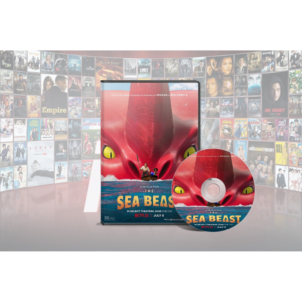 Jual DVD Film Animasi The Sea Beast (2022) | Shopee Indonesia