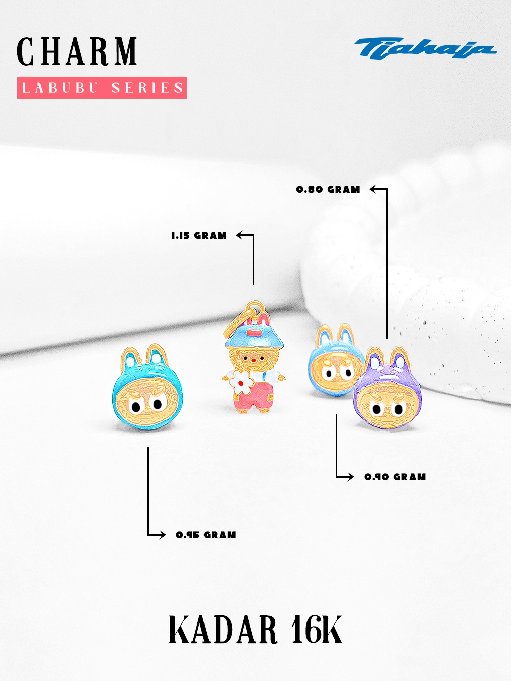 Jual Charm/Liontin Mainan Gelang/Bracelet Anak dan Dewasa Model Labubu ...