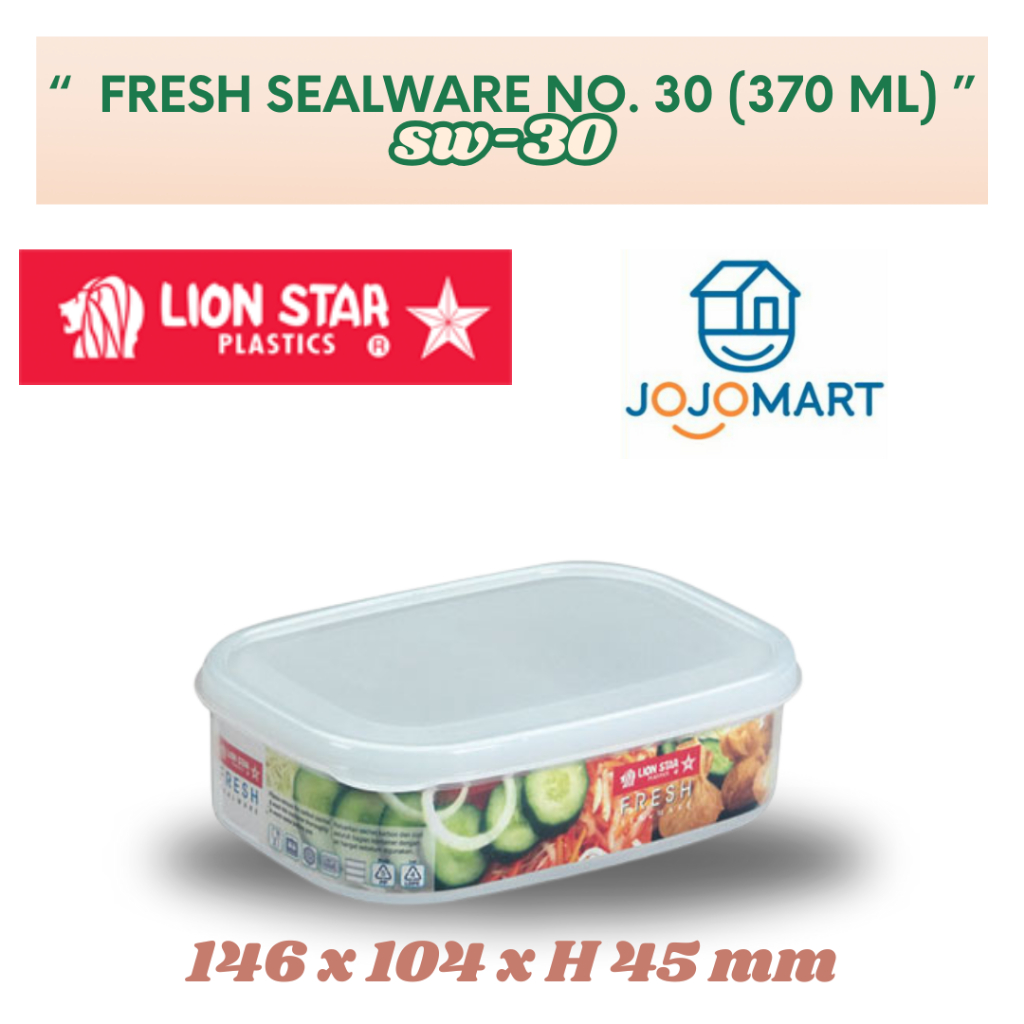 Jual Lion Star Plastik Sw-30 Kue Fresh No. 30 (370 ML) | Shopee Indonesia