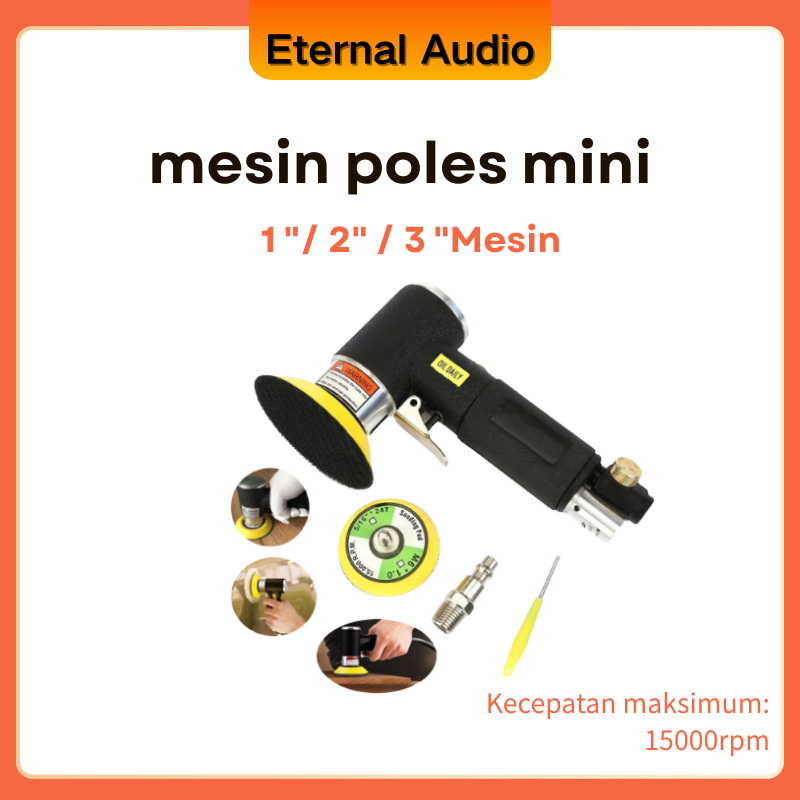 Jual Orbit Air Sander Mini Pneumatic 1 "Mesin Penggiling Set untuk ...